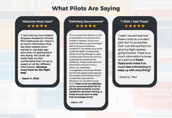 Airplane Academy Private Pilot Flashcards
